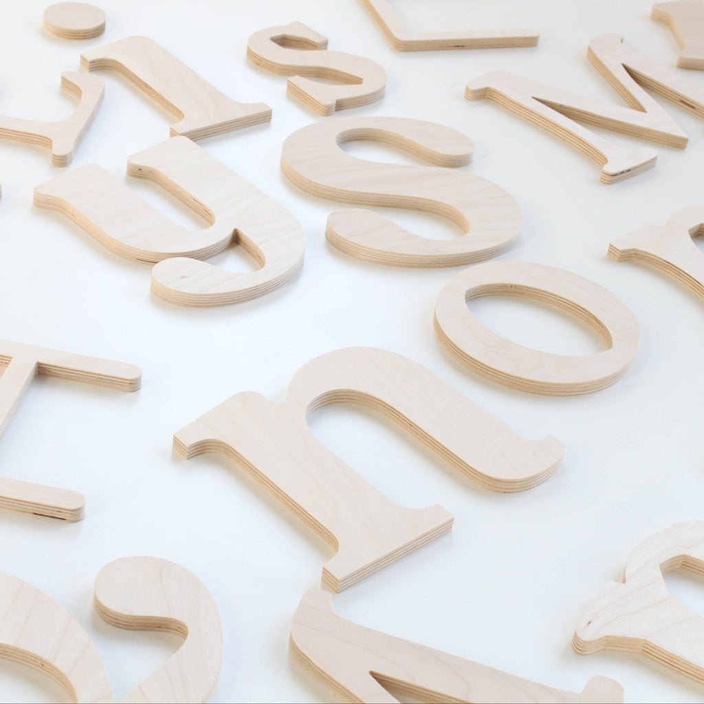 Wooden Block Letters
